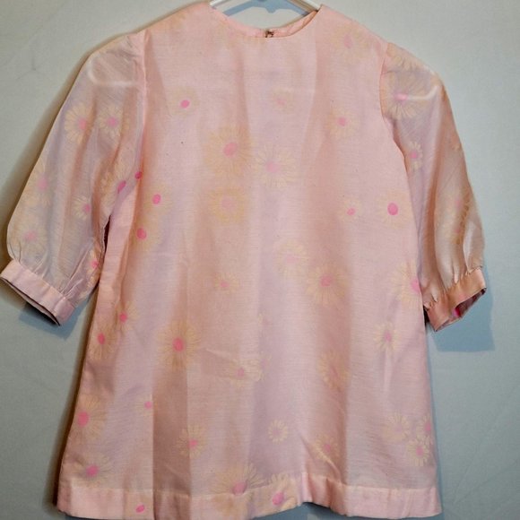 Handmade | Dresses | Mcm Girls Handmade A Line Dress 6s Retro Pale Pink ...